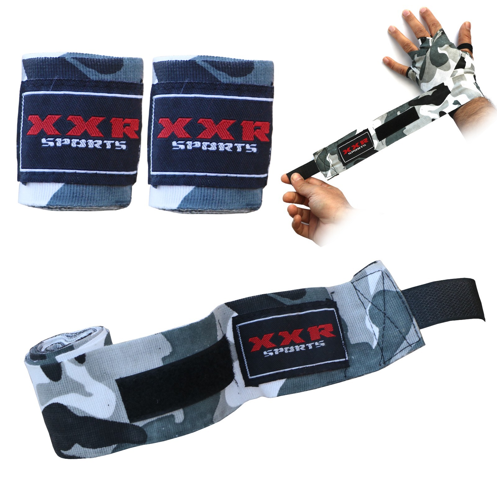 Boxing Hand Wraps Bandages Martial Art Wrist Fist Wraps MMA Under ...