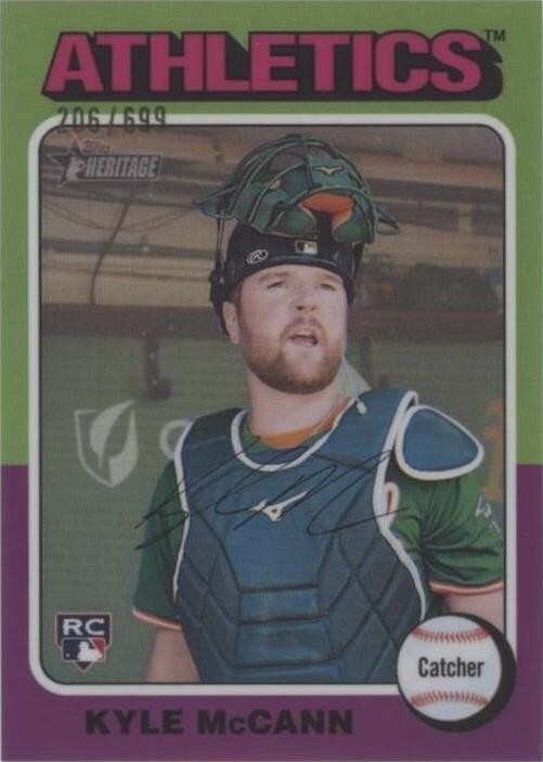 2024 Topps Heritage High Number - Kyle McCann #682 Chrome /699 (RC) for sale online | eBay
