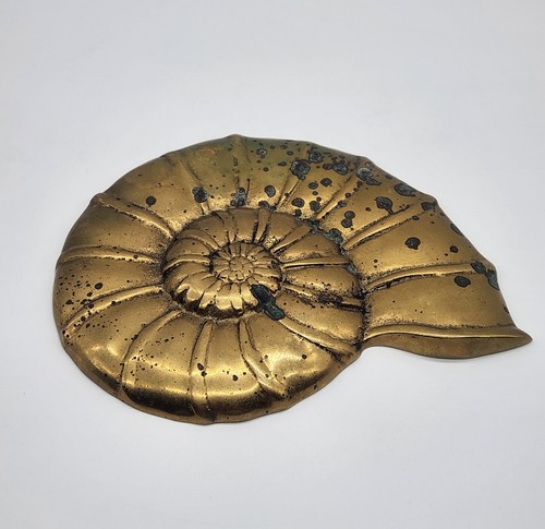 Brass Nautical Shell Wall Decor 4.5" x 6" | eBay