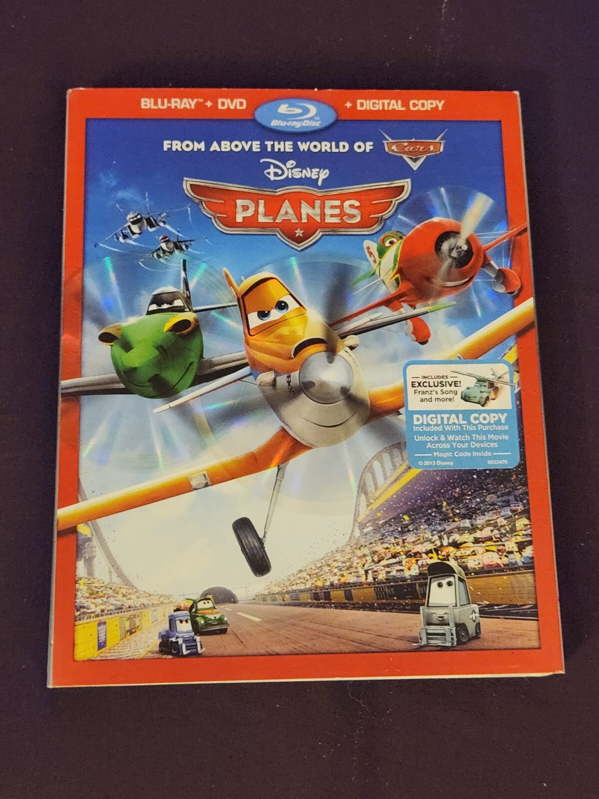 Planes (Blu-ray/DVD, 2013, 3-Disc Set, Includes Digital Copy 3D ...