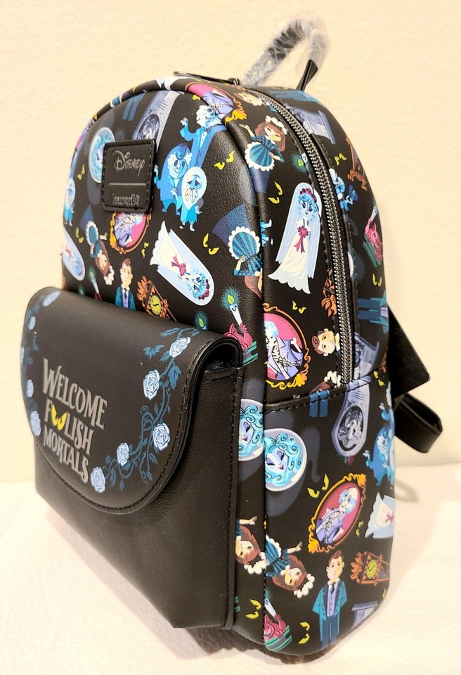 New Loungefly Disney The Haunted Mansion Foolish Mortals Ghosts Mini ...