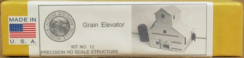 Alpine Division Scale Models No. 12 Grain Elevator Craftsman Kit HO ...