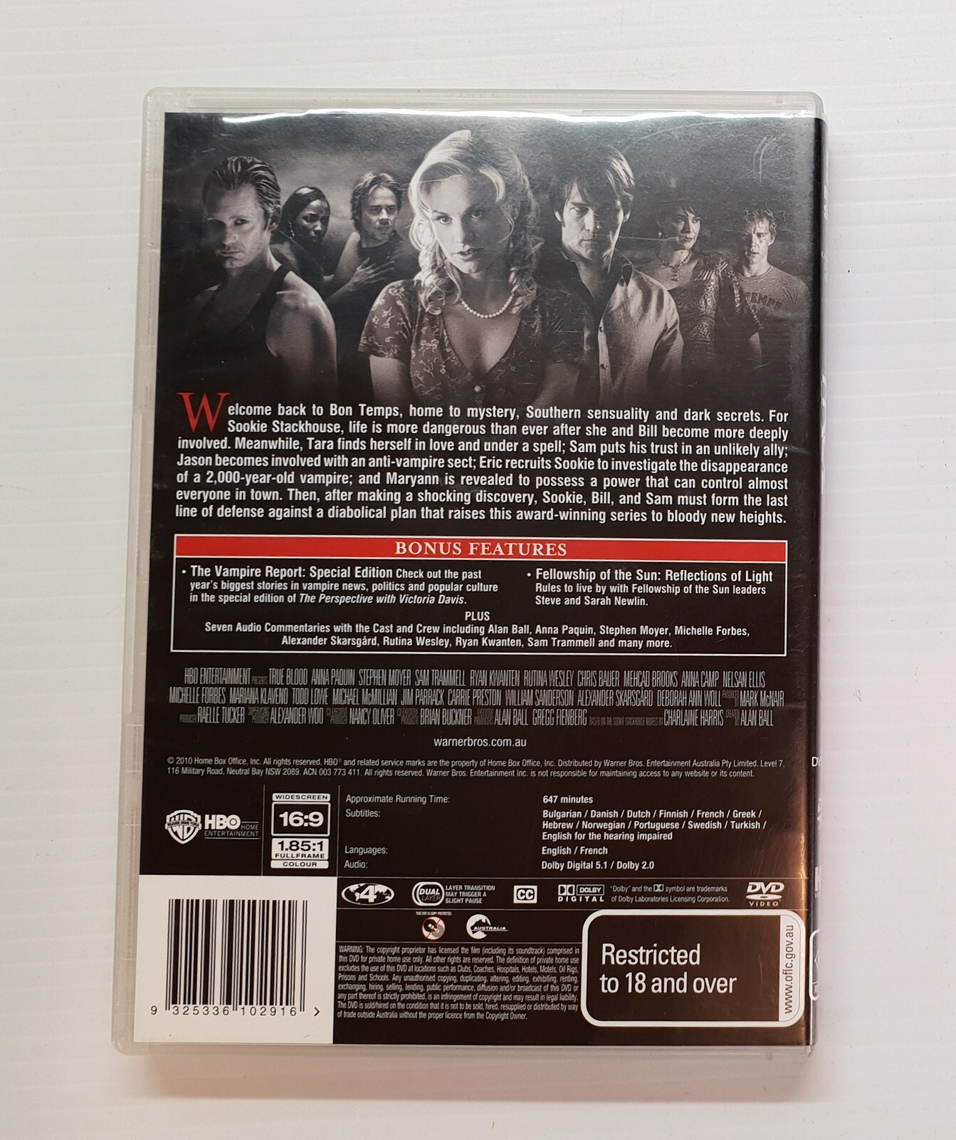 True Blood DVD Complete Second Season - Sanity Lenticular Exclusive ...
