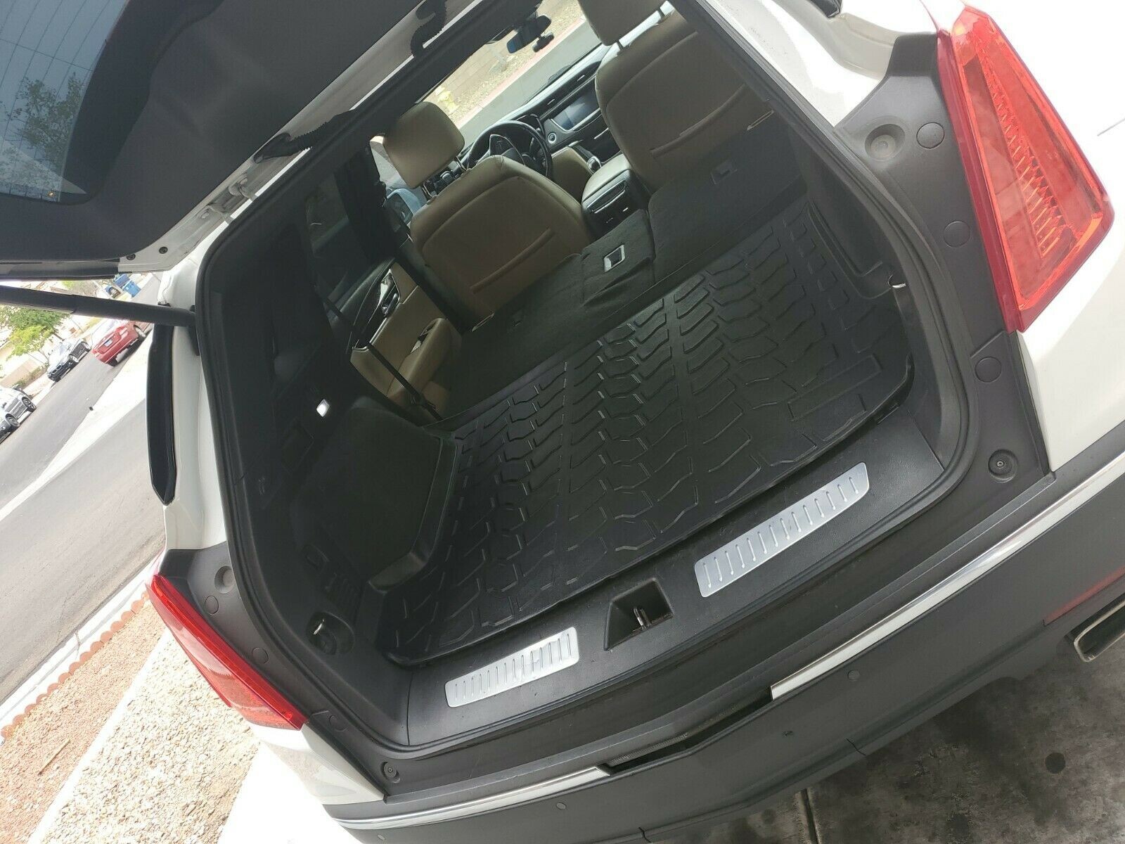 Rear Trunk Cargo Floor Tray Boot Liner Mat for CADILLAC XT5 2017-2024 ...