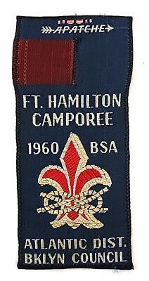 Brooklyn Council (NY) 1960 Atlantic Dist Ft Hamilton Camporee Pocket ...