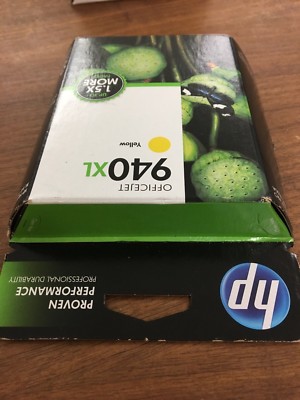 Officejet 940XL Yellow printer ink. EXPIRED June 2015 - get it today ...