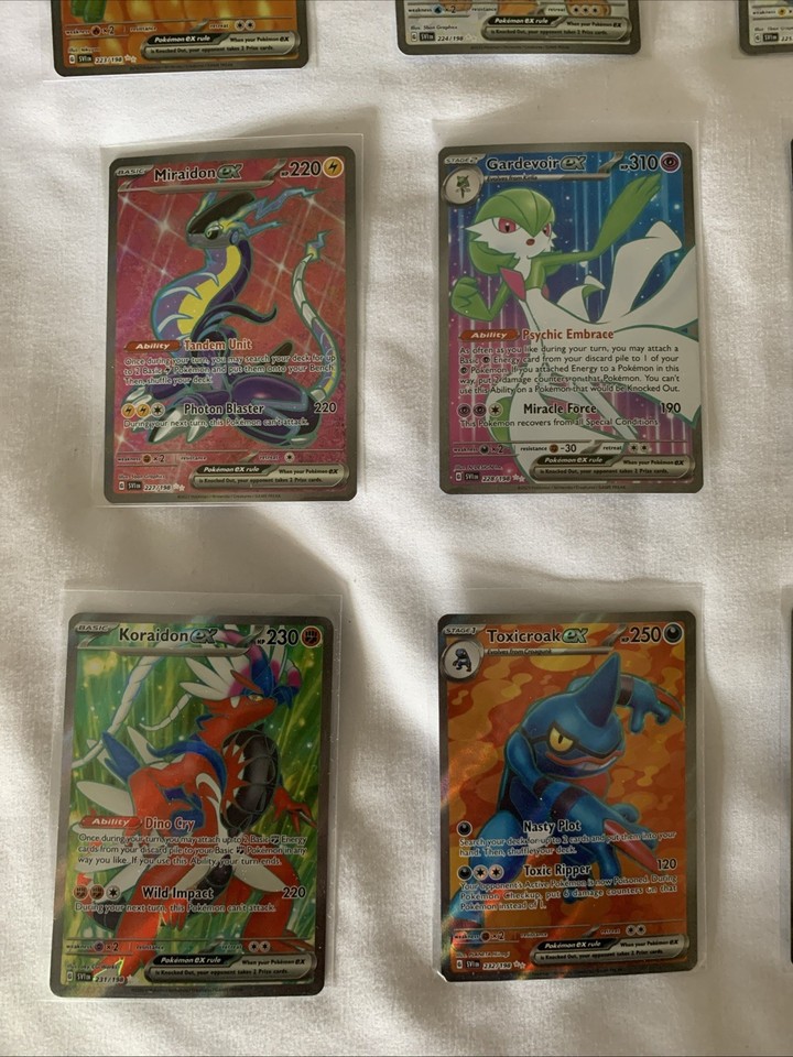 Pokémon Scarlet And Violet Base Set Complete Full Art Set | eBay
