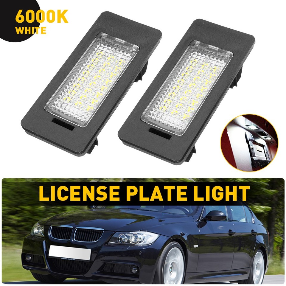 2pcs For BMW E90 E92 E39 E60 E61 M5 E70 LED License Plate Light Bulb Error Free | eBay UK