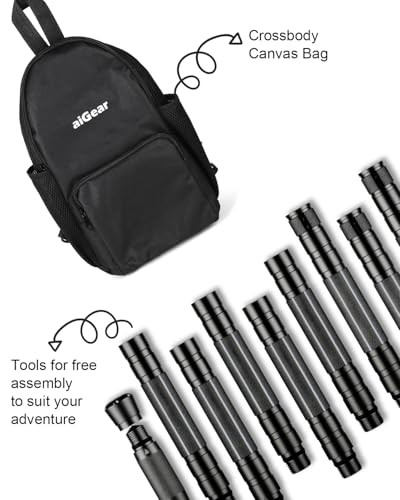 Tactical Walking Stick - Upgraded Hiking Stick Outdoor Multitool Gear ...