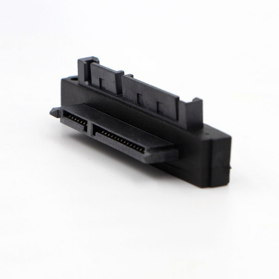 Black Connector Adapter 22 PIN Female +22(7+15) PIN Male Durable ...