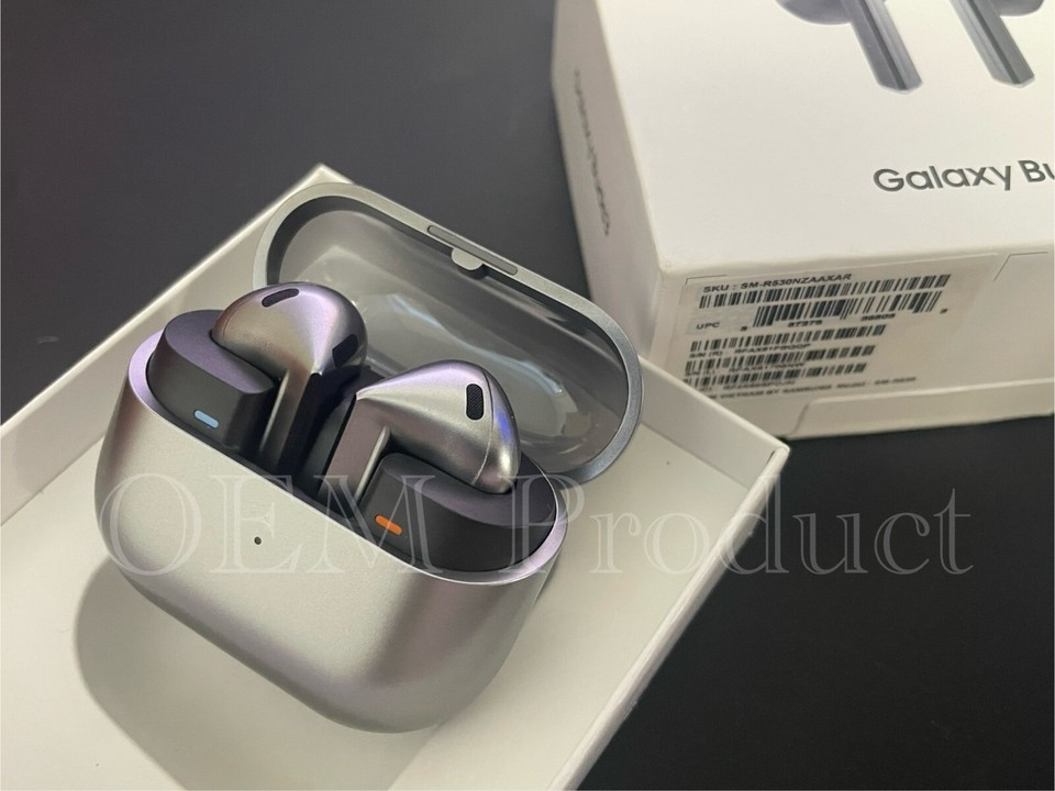 Samsung Galaxy Buds3 SM-R530 True Wireless Bluetooth Earbuds Silver ...