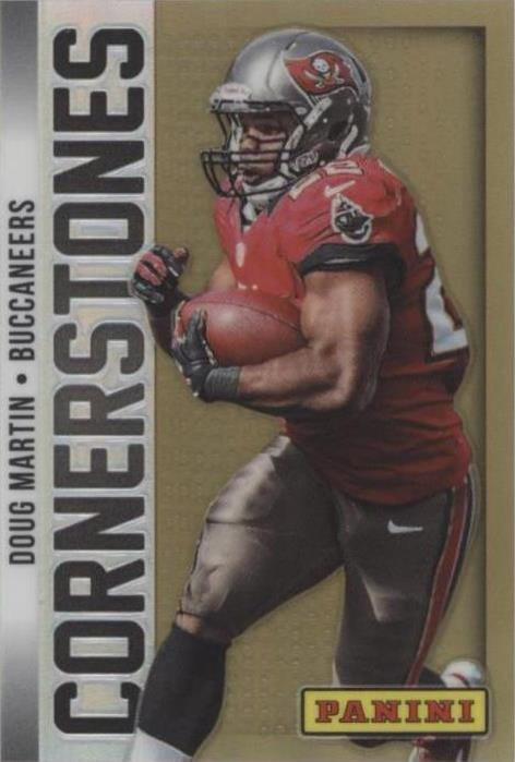 2013 Panini Monster Box - Prizm Cornerstones Doug Martin #25 Gold Prizm ...