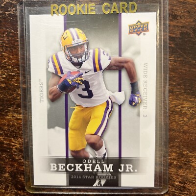2014 Star Rookies Upper Deck Odell Beckham Jr. Rookie Card #11 MT | eBay
