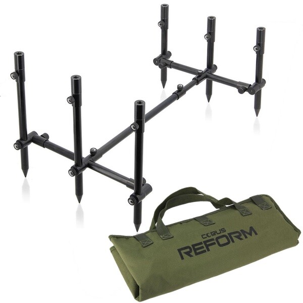 Corus Carp Fishing Pod Reform Complete 3 Rod Carp Set Up Fishing Tackle ...