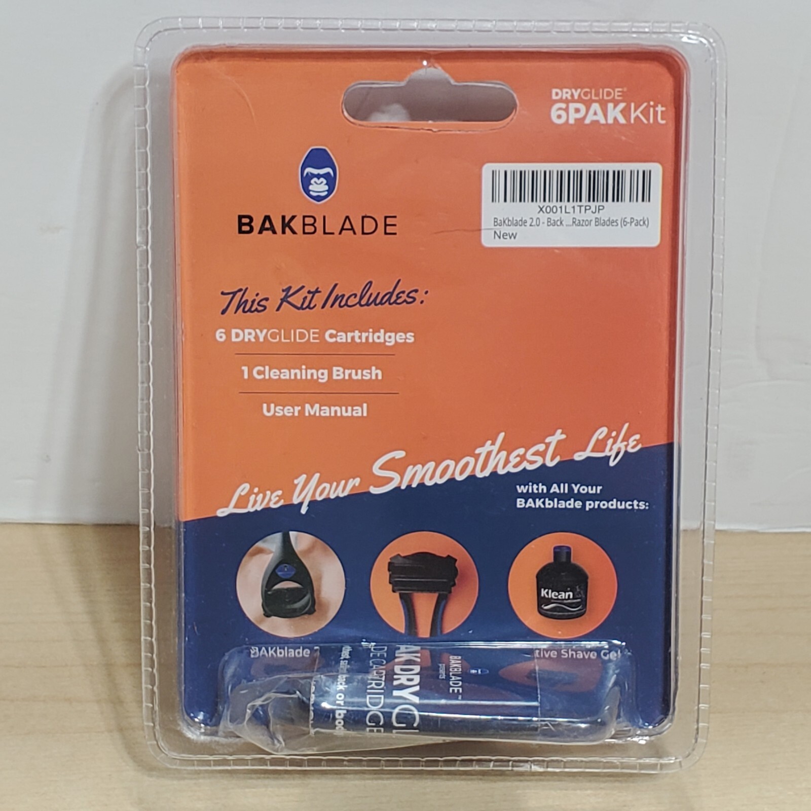 Bakblade Replacement Blades for Back and Body - Set of 6 for sale ...