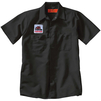 KENWORTH Embroidered PATCH + Mechanic WORK SHIRT Trucking racing ...