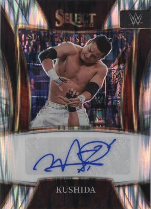 2022 Panini Select WWE - Signature Selections Kushida #SN-KSH Flash ...