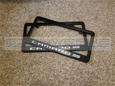 Camaro SS license plate frame - Pair | eBay