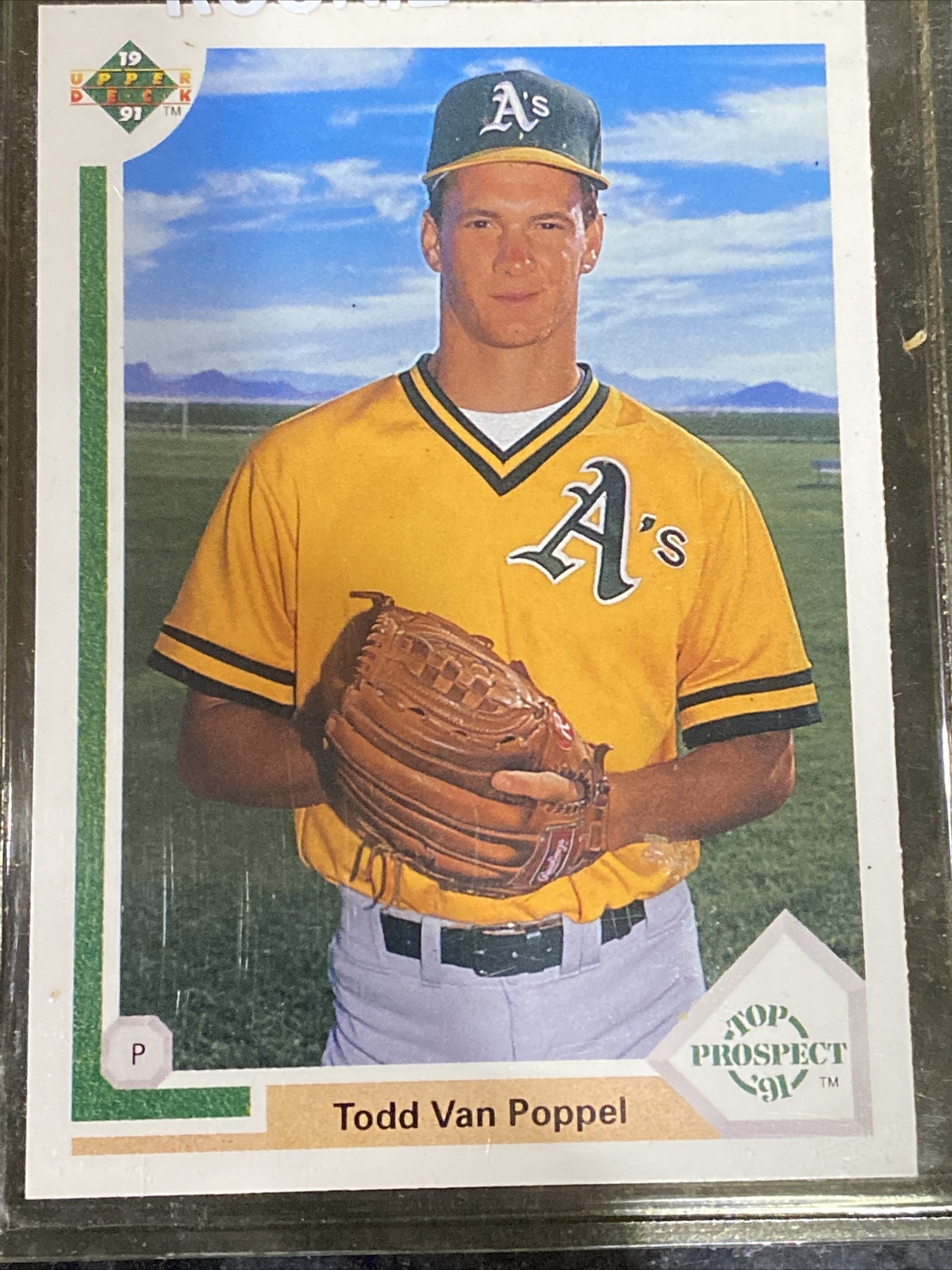 1991 Upper Deck Baseball Todd Van Poppel Rookie Card # 53 “Top Prospect ...