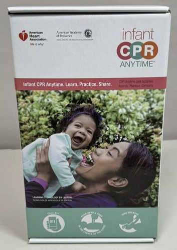 Infant CPR Anytime Kit AHA - DVD Training + Baby Mannequin ...