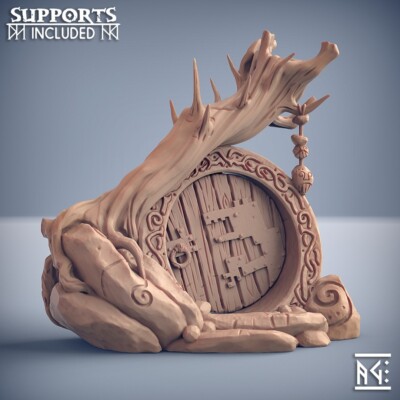 Svartwood Troll Lair Hobbit Hole Miniature | D&D DnD | | eBay