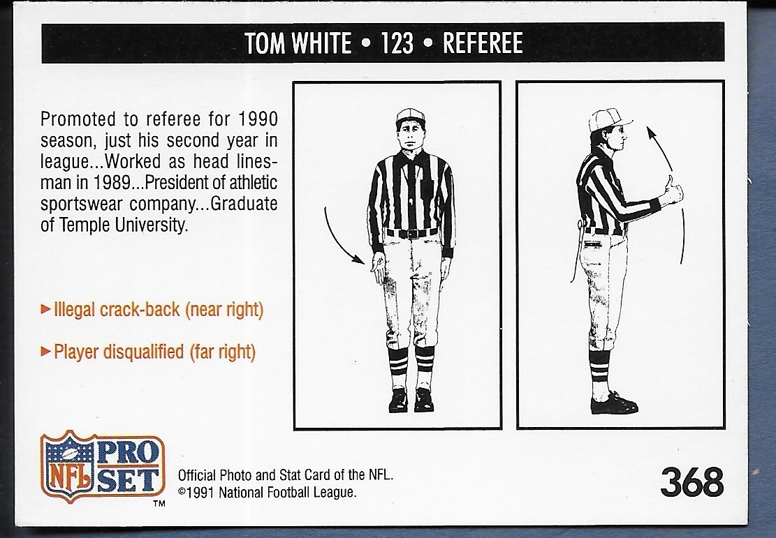 Tom White Referee