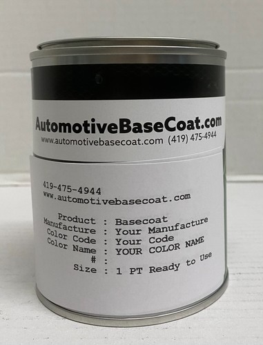 Mercedes Benz Basecoat Paint *READY TO SPRAY* - 1 Pint | eBay