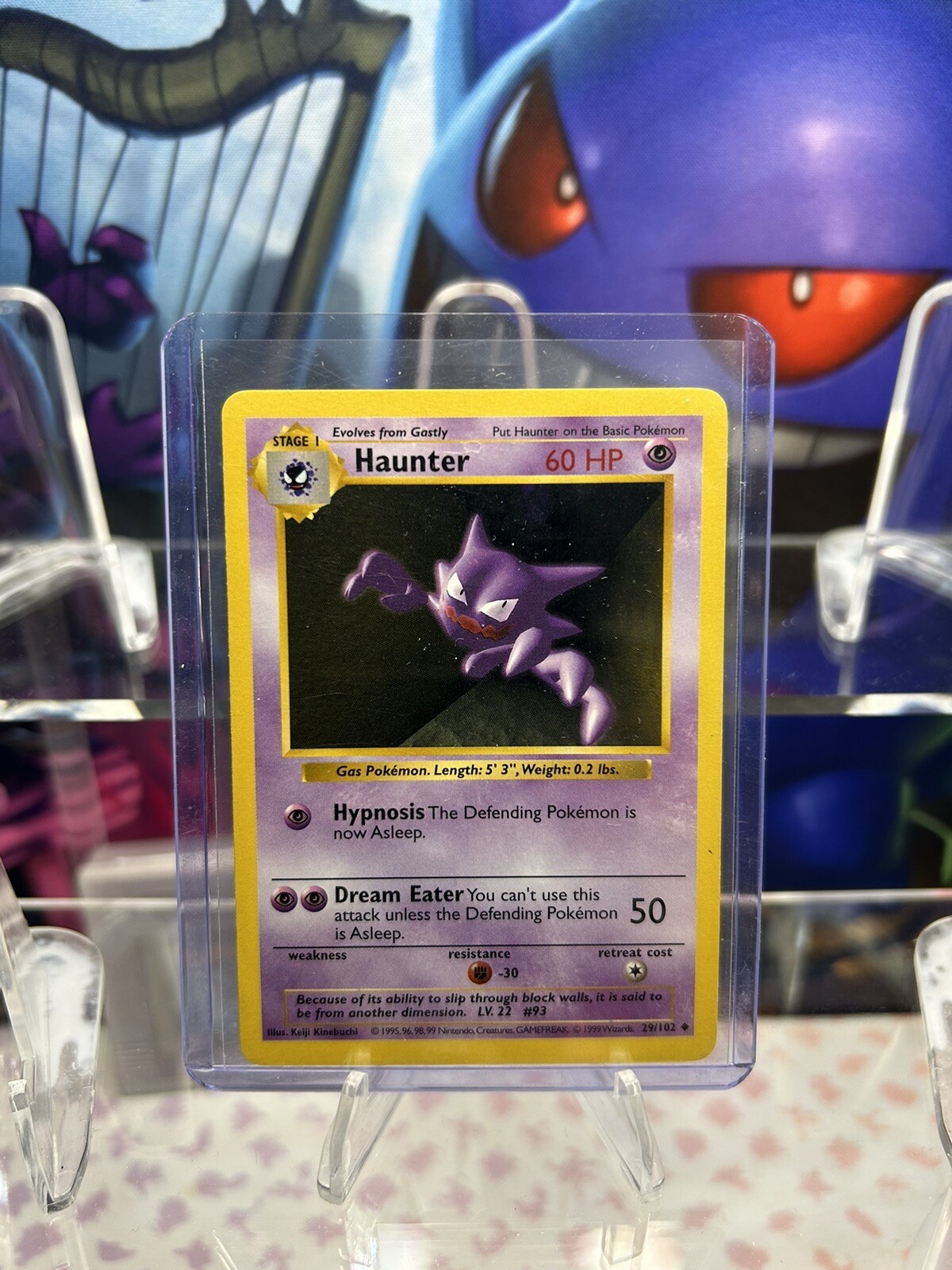 Pokémon TCG Haunter Base Set 29/102 Regular Shadowless Uncommon | eBay