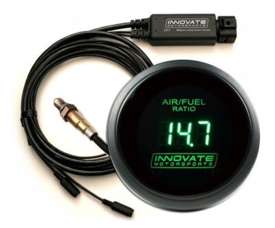Innovate DB Green LC2 AFR Air Fuel Ratio Gauge Kit (LC-2 and Oxygen ...