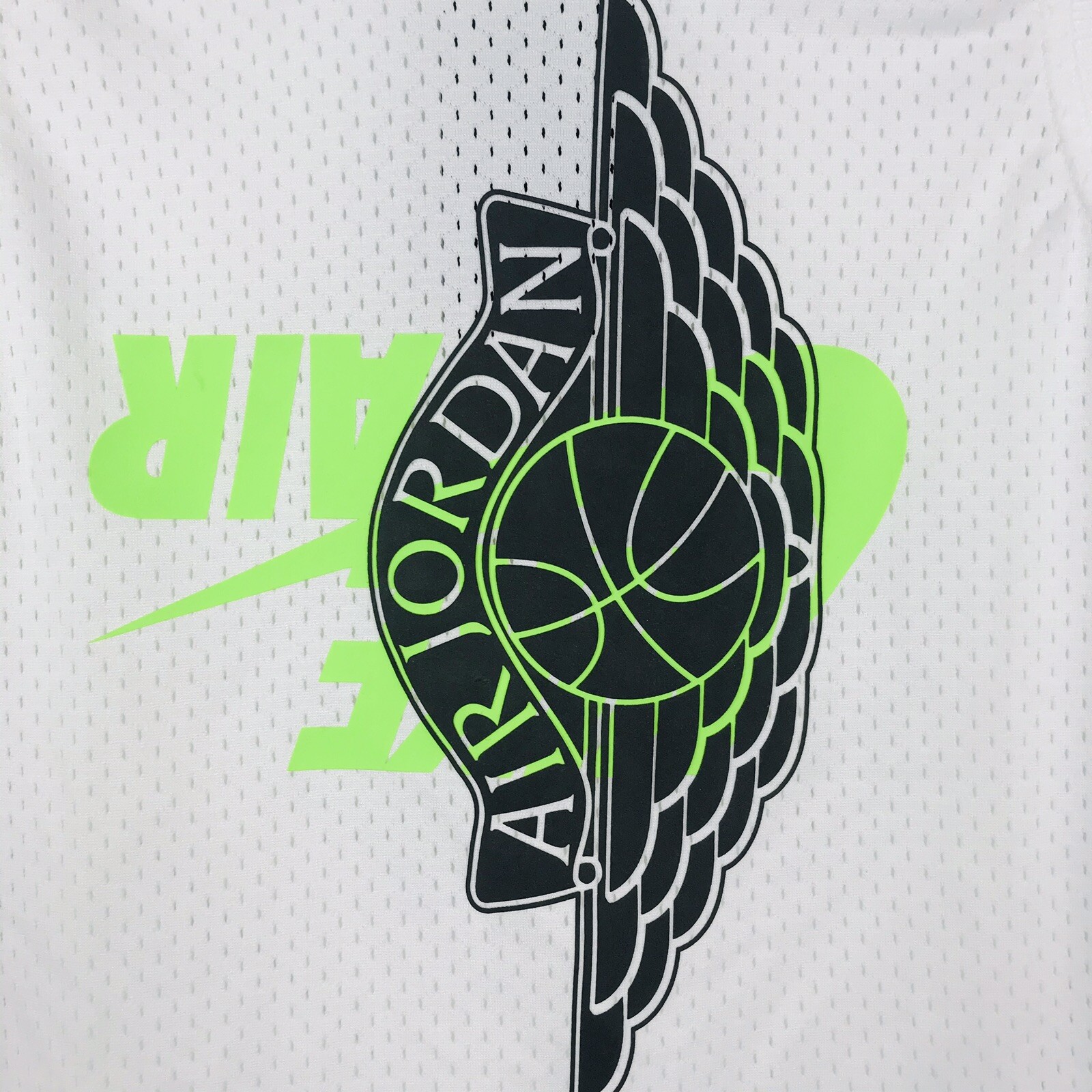 Nike Jordan Air Jumpman Mesh Jersey Wings Men's Tank White Bq8479 100 ...
