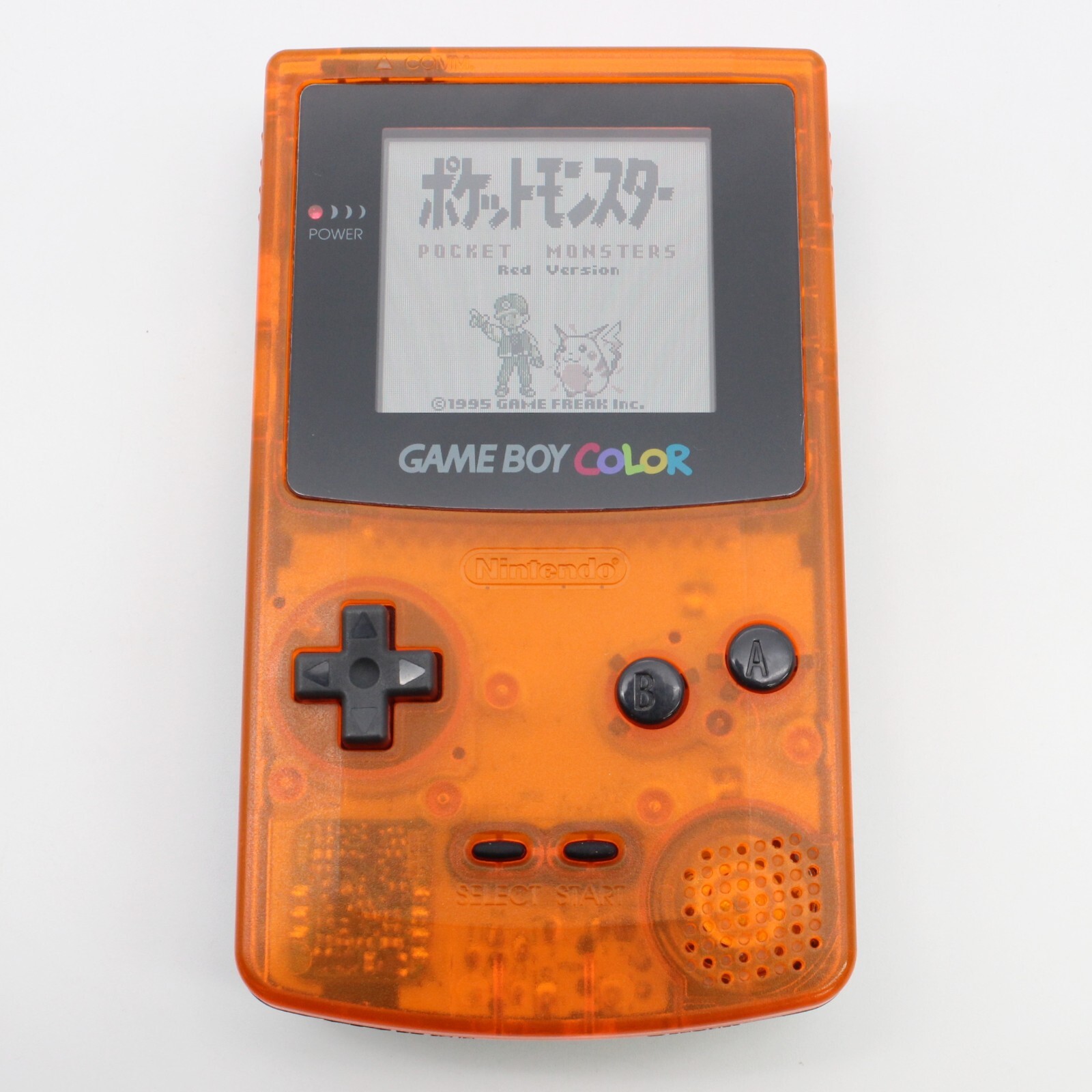 Nintendo Gameboy Color Console Daiei Hawks Clear Orange Black Japan ...