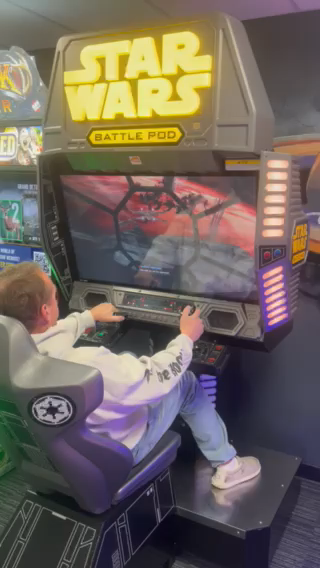 STAR WARS BATTLE POD ARCADE MACHINE by NAMCO (Excellent) *RARE* | eBay