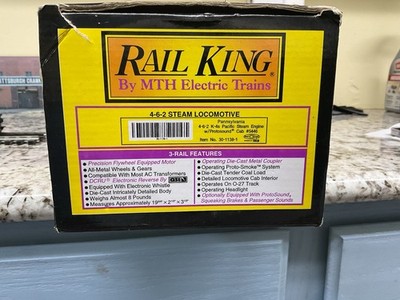 MTH #30-1138-1 4-6-2 Steam Locomotive 3 Rail | eBay