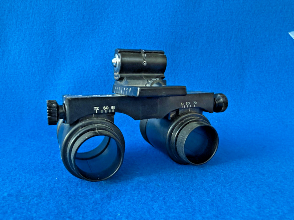 USED ANVIS 6 9 AN/AVS-9 Night Vision Goggles NVG Bridge / pods ...