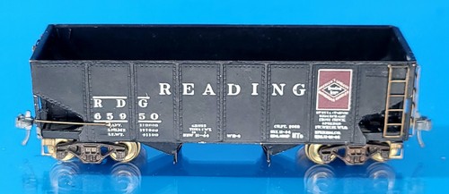 CB30: Nice Mantua HO - Reading 2-Bay Brass Coal Hopper 1940s/50s | eBay