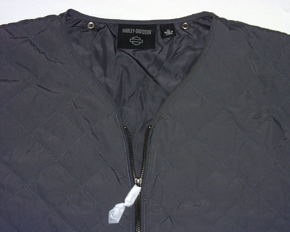 Harley-Davidson Mens 2-In-1 Garage Jacket-Woven 97420-24VM/002L, Black ...