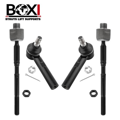 4pcs Front Inner Outer Tie Rod End Links fits for Toyota 4Runner 2003 ...
