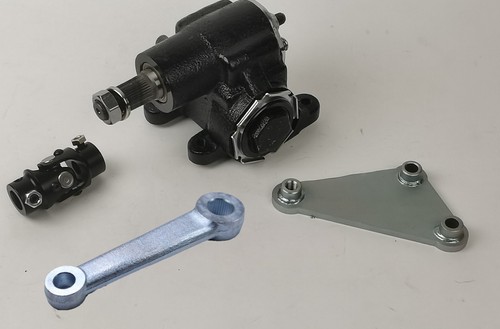 Vega Steering Gear Box Pitman Arm Mounting Bracket Kit w/ U Joint ...