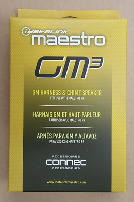 iDatalink Maestro HRN-RR-GM3 Interface Harness * NEW IN OEM PACKAGE ...