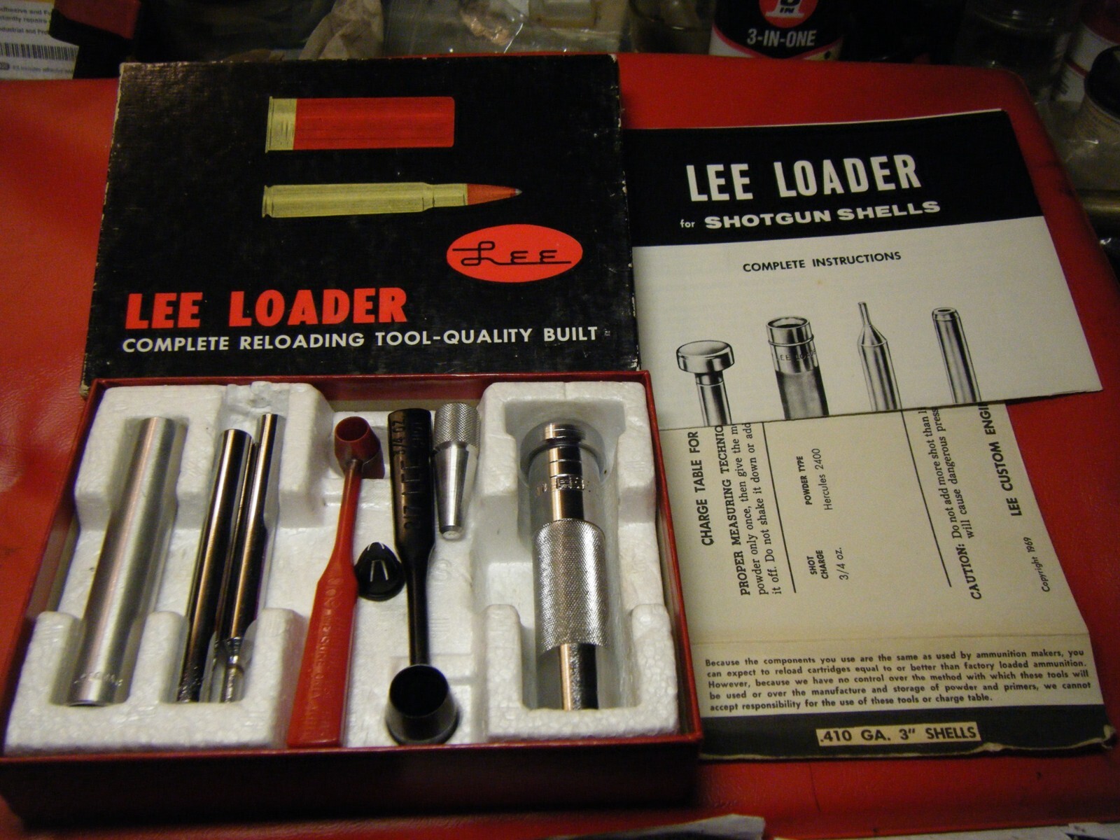 Vintage Lee Loader Reloading Kit 410 Gauge | eBay
