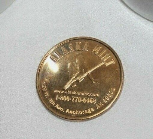 Ducks Unlimited Pacific flyway Alaska Mint Duck hunting lab call Token ...