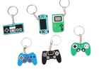 Video Game Controller Keychain Lot 6 Multicolor Hand Control Vinyl ...