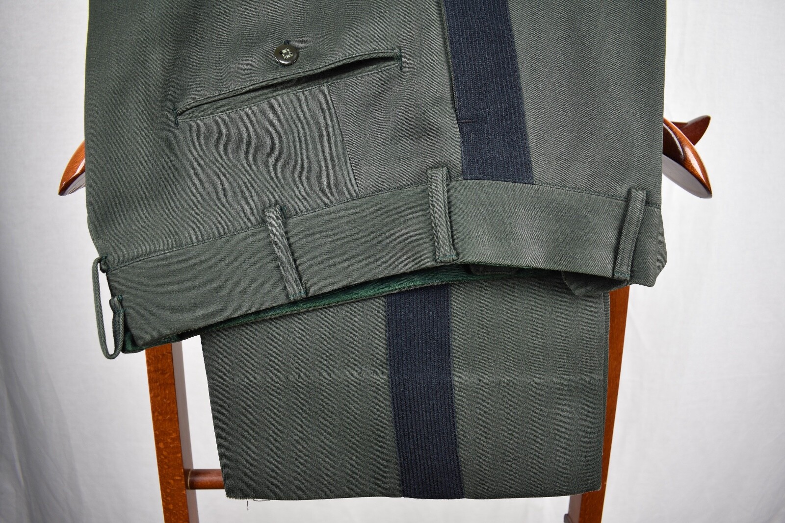 1950-60's Heck Ross Uniform Co Dark Green Formal Mili… - Gem