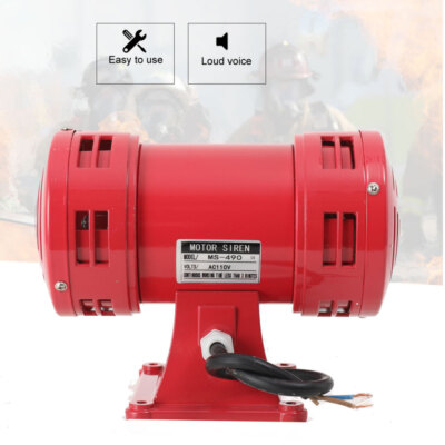 Industrial Electric Siren Air Alarm 400W 110V / 60Hz 120db For Ships ...