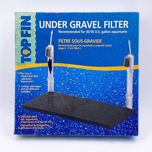 Top Fin Under Gravel Filter for 30 to 50 Gallon Fish Tank for sale ...