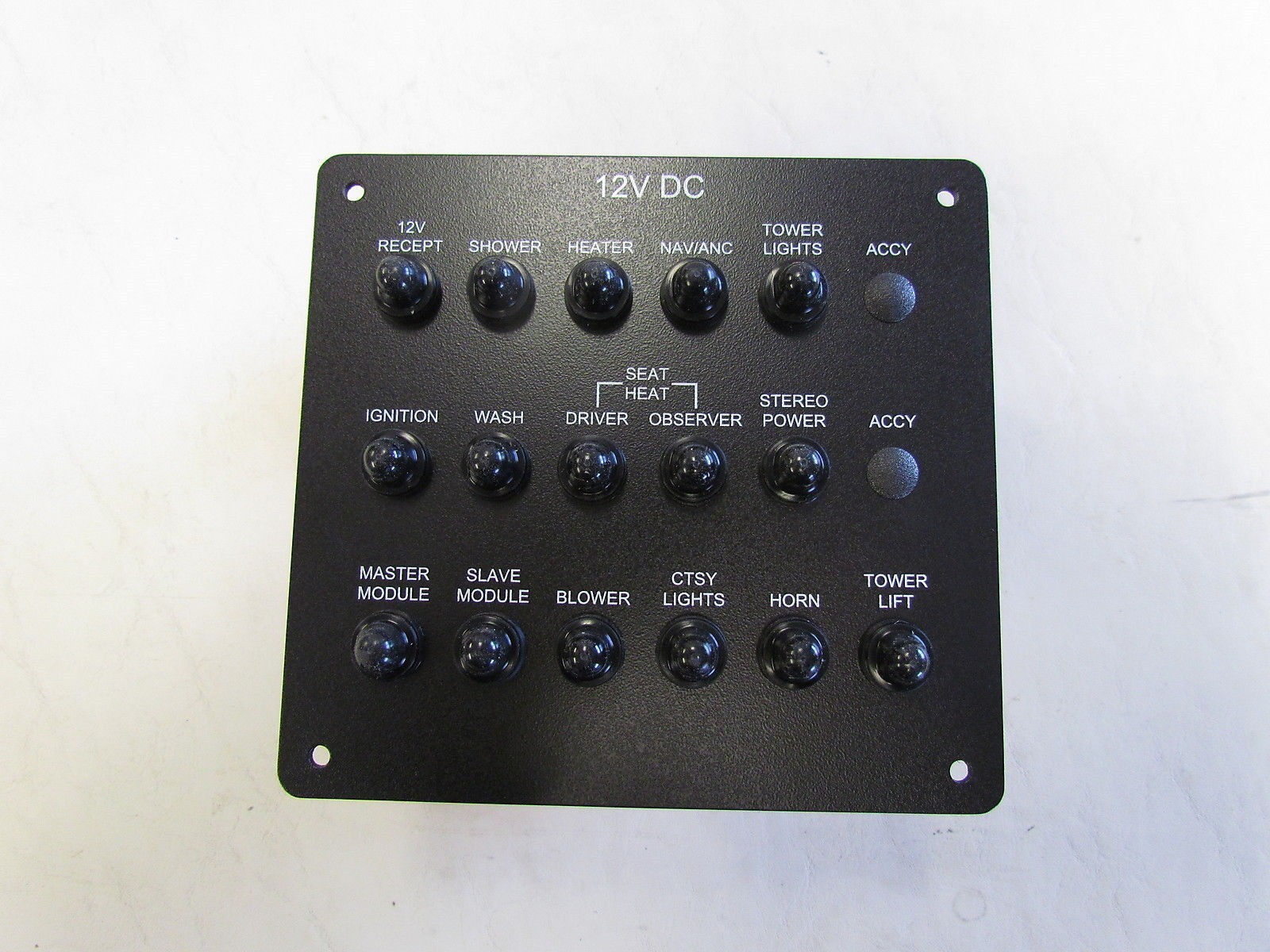 MASTERCRAFT MARISTAR 200 215 225 & 245 CIRCUIT BREAKER PANEL 6 3/8" X 6 ...