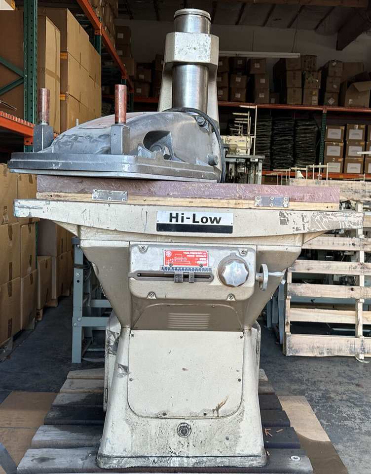 20 Ton PEDERSEN Model 282 AM Swing Head Hydraulic Clicker Press Made in ...
