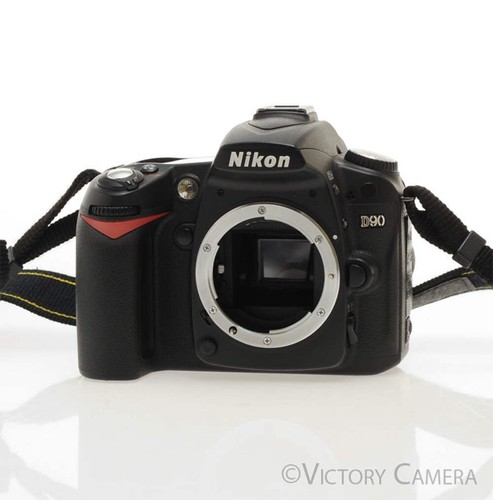 Nikon D90 12.3MP Digital SLR Digital Camera Body ~5,112 Shutter Count ...