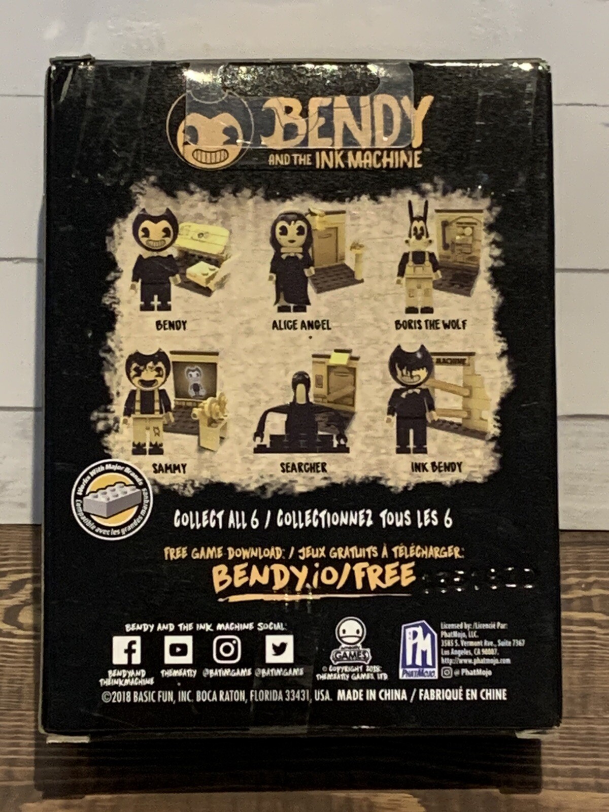 NIB Bendy and the Ink Machine **BENDY** Buildable Mini Figure Series 1 ...