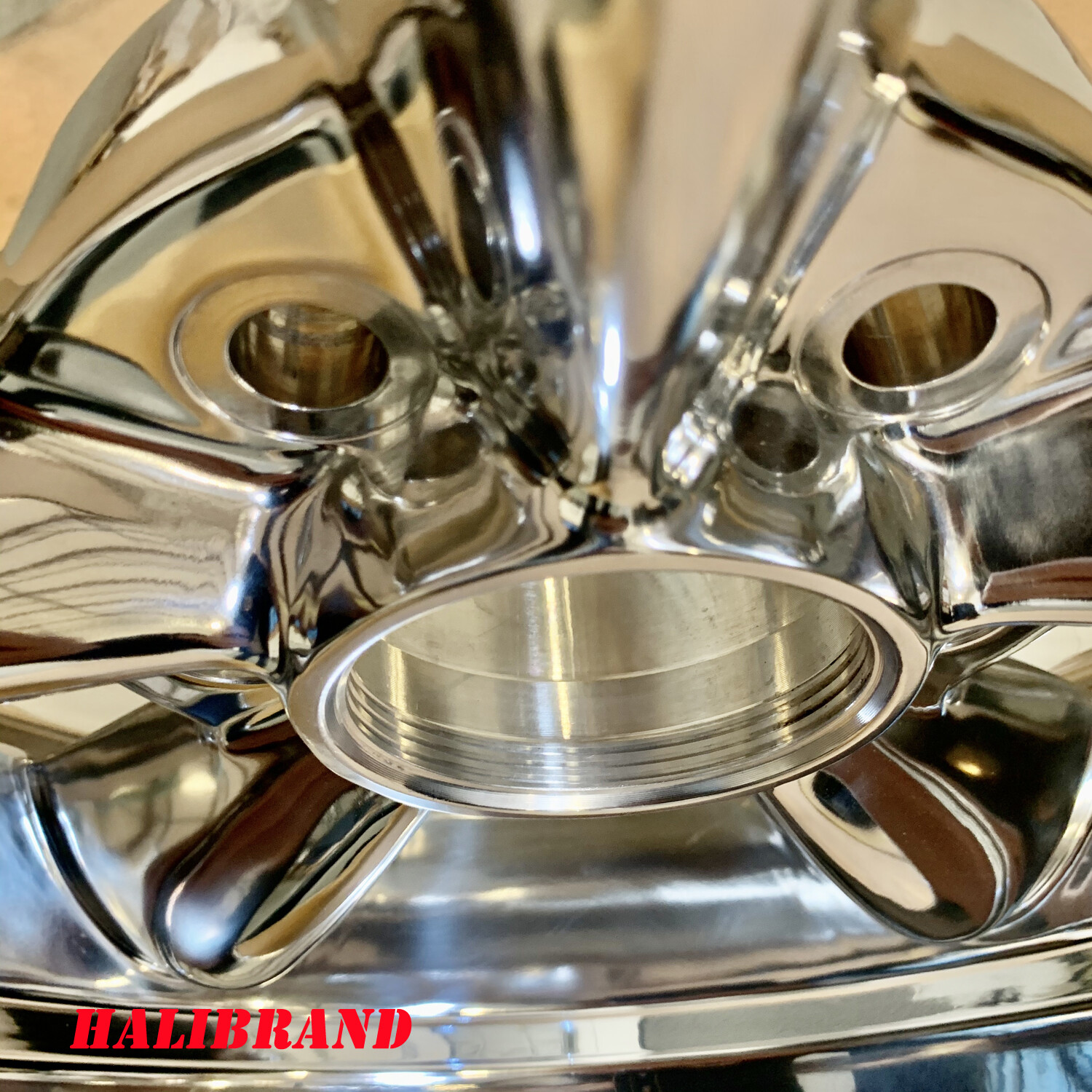 Halibrand 5 Spoke Aluminum Wheels Genuine 15” x8 5x4.5 et -22.23 (set ...